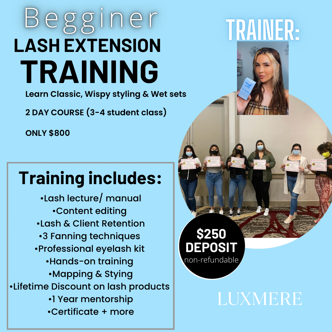 Beginner Lash Training Lash Fairy