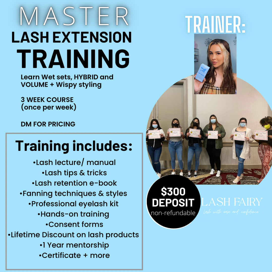 Master Lash Training Lash Fairy